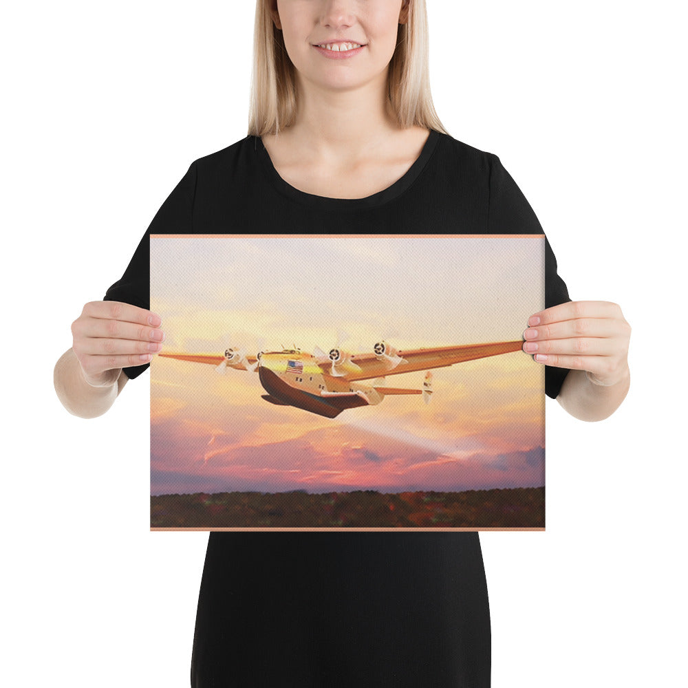 Pan Am's Final Flight Painting on Canvas – Pan Am Clippers